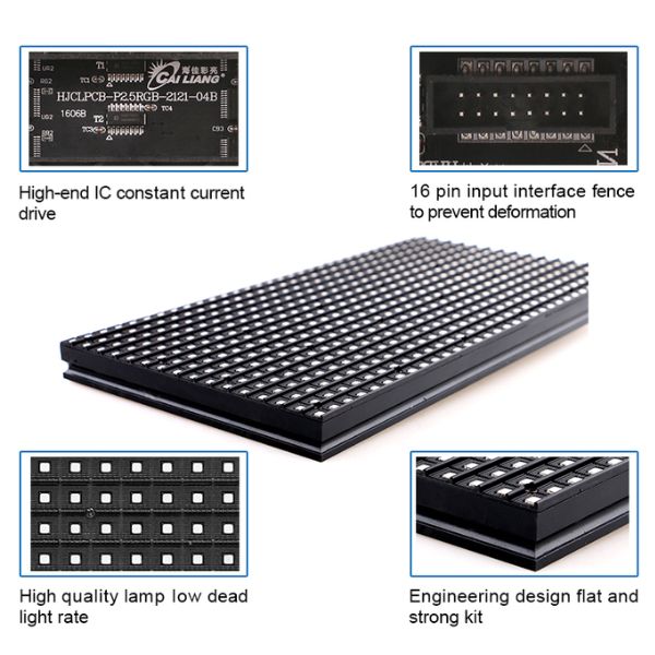 Module màn hình LED A6 Smd 3535 Outdoor Full Color- chính hãng Cailiang ...