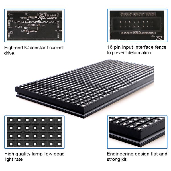 Module màn hình LED A10 Pantalla Dot Matrix RGB Outdoor Full Color ...